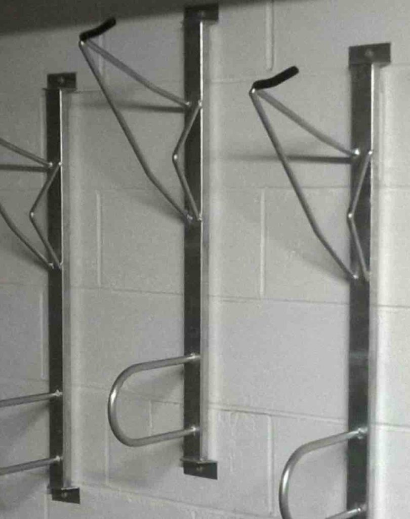 Secure Vertical Wall Rack - Urban Square Cycle Storage Solutions